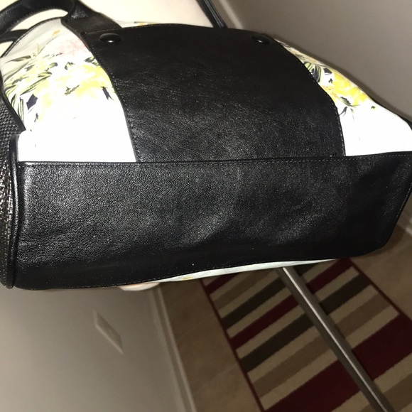 French Connection | Bags | French Connection Vegan Leather Floral ...